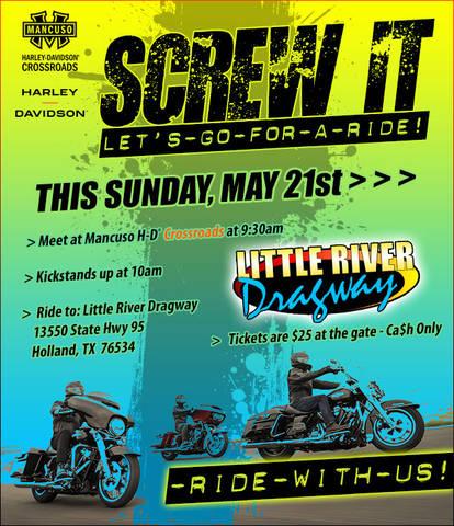 Mancuso Crossroads Screw It - Let's Go For A Ride | Houston Area #1 ...